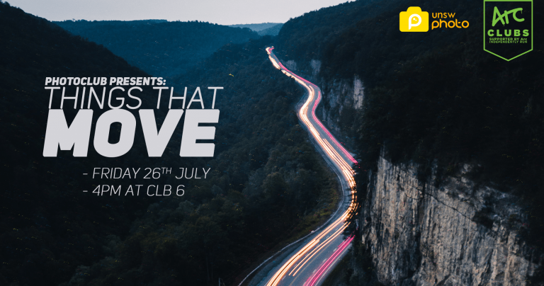 Week 8 – Things That Move – UNSW PhotoSoc