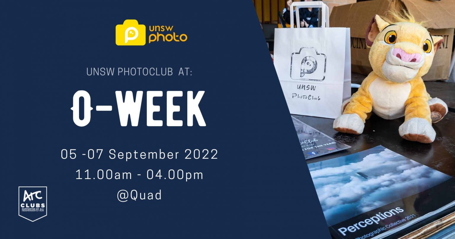 PhotoClub at O-Week! – UNSW PhotoSoc